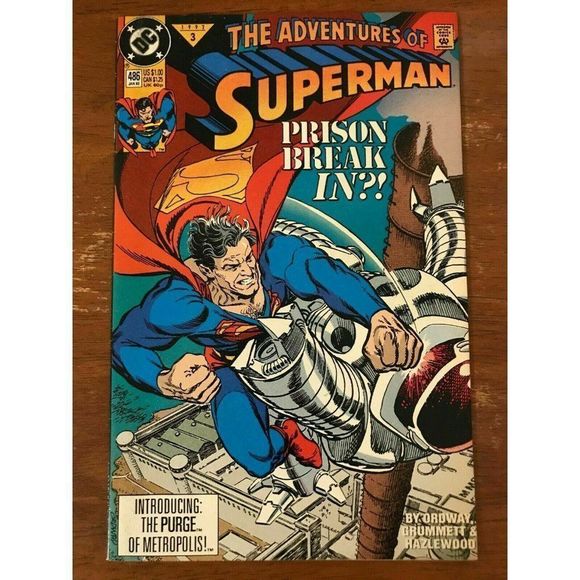 DC Comics | Other | The Adventures Of Superman Prison Break In | Poshmark